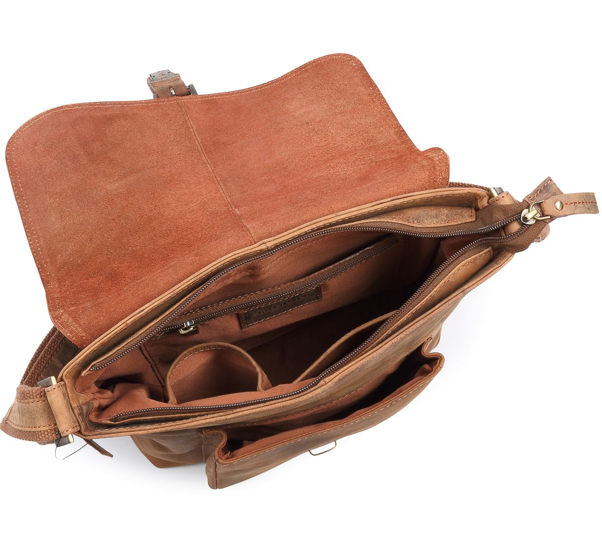 Venator Distressed Hunter Messenger/Cross Body Shoulder Bag #UM17 ...