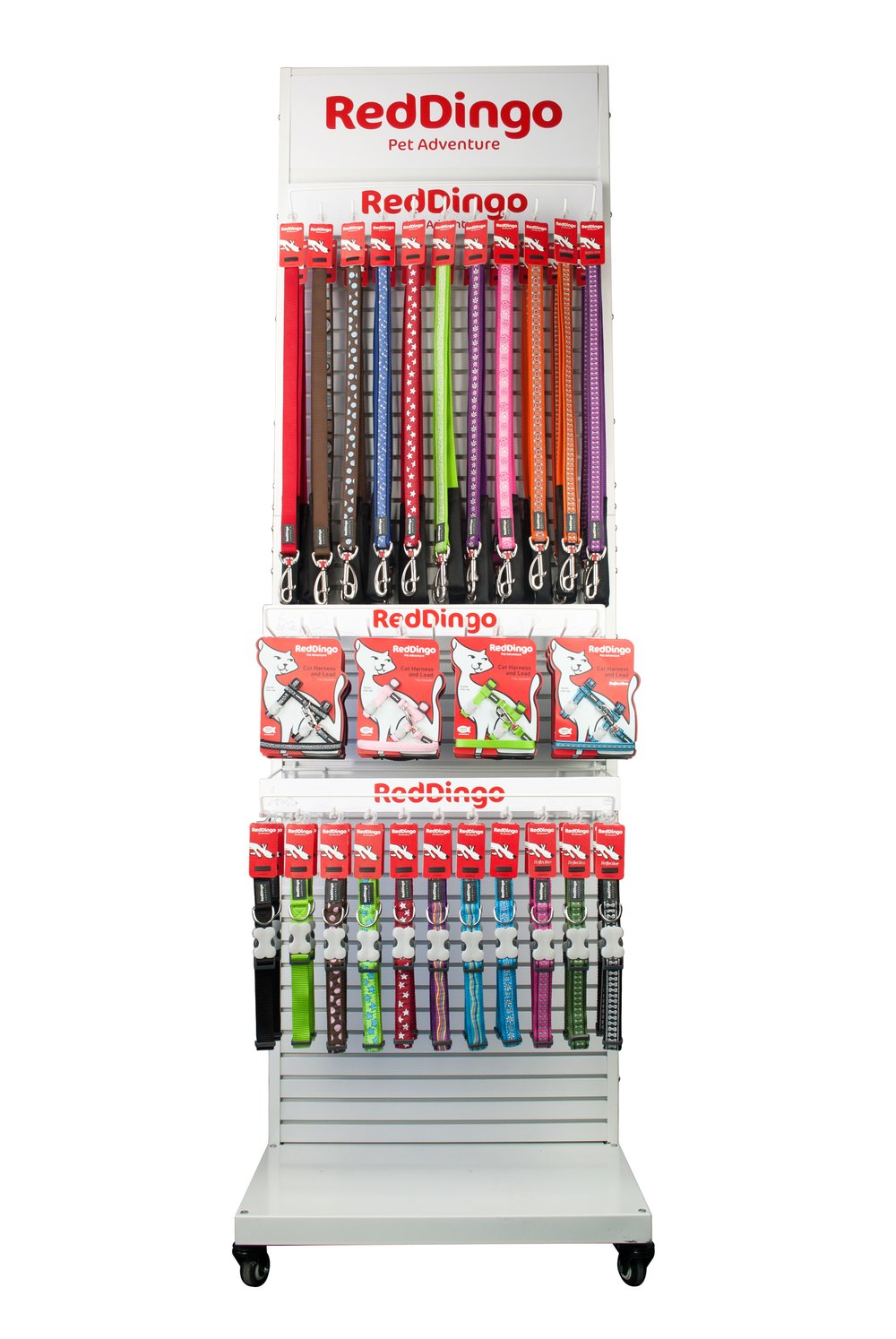 Double-sided Floor Rack Display - Red Dingo