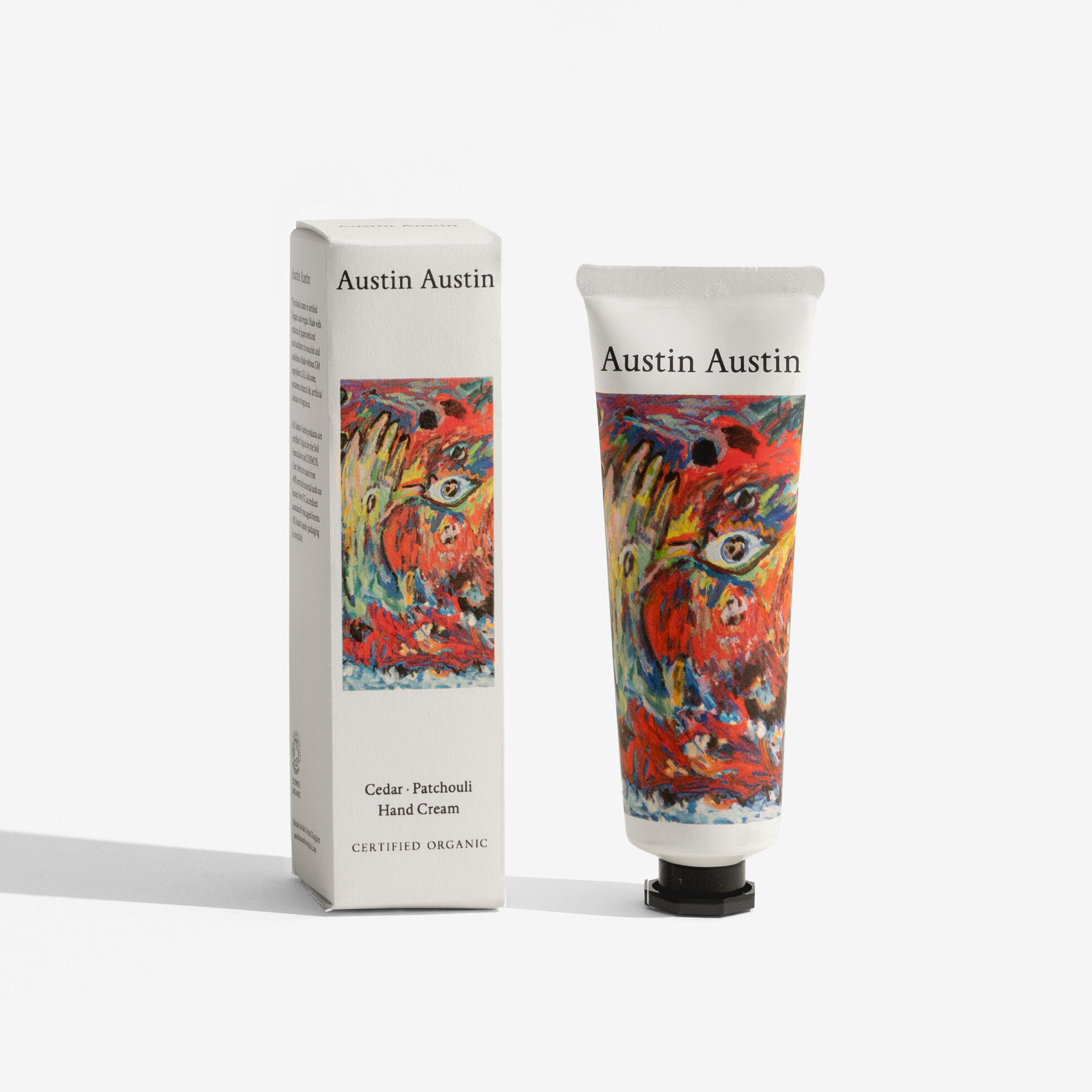 cedar & patchouli hand cream - 50ml - Sweet Bella