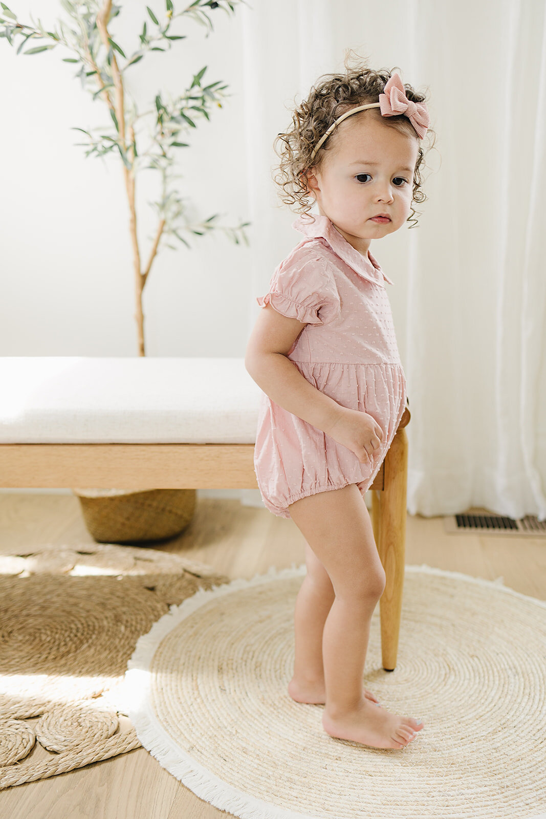 sunday bubble || pink swiss - Velvet Fawn