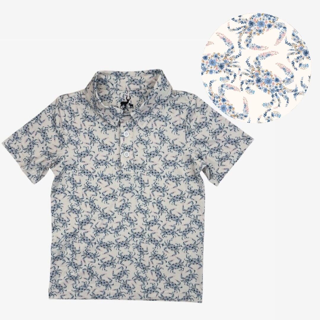 CoolShade™ scottie polo UPF 50+ || tide & tangle - Velvet Fawn