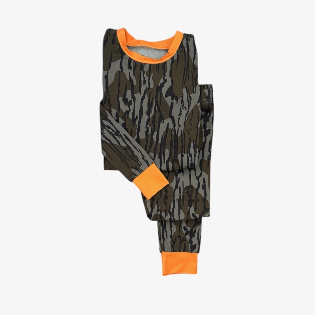 long sleeve two piece microfleece pajama/base layer || original ...