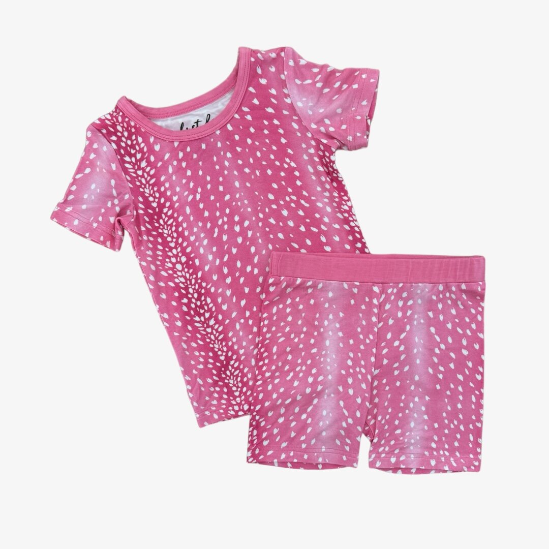 bamboo pajama set || fuchsia fawn - Velvet Fawn