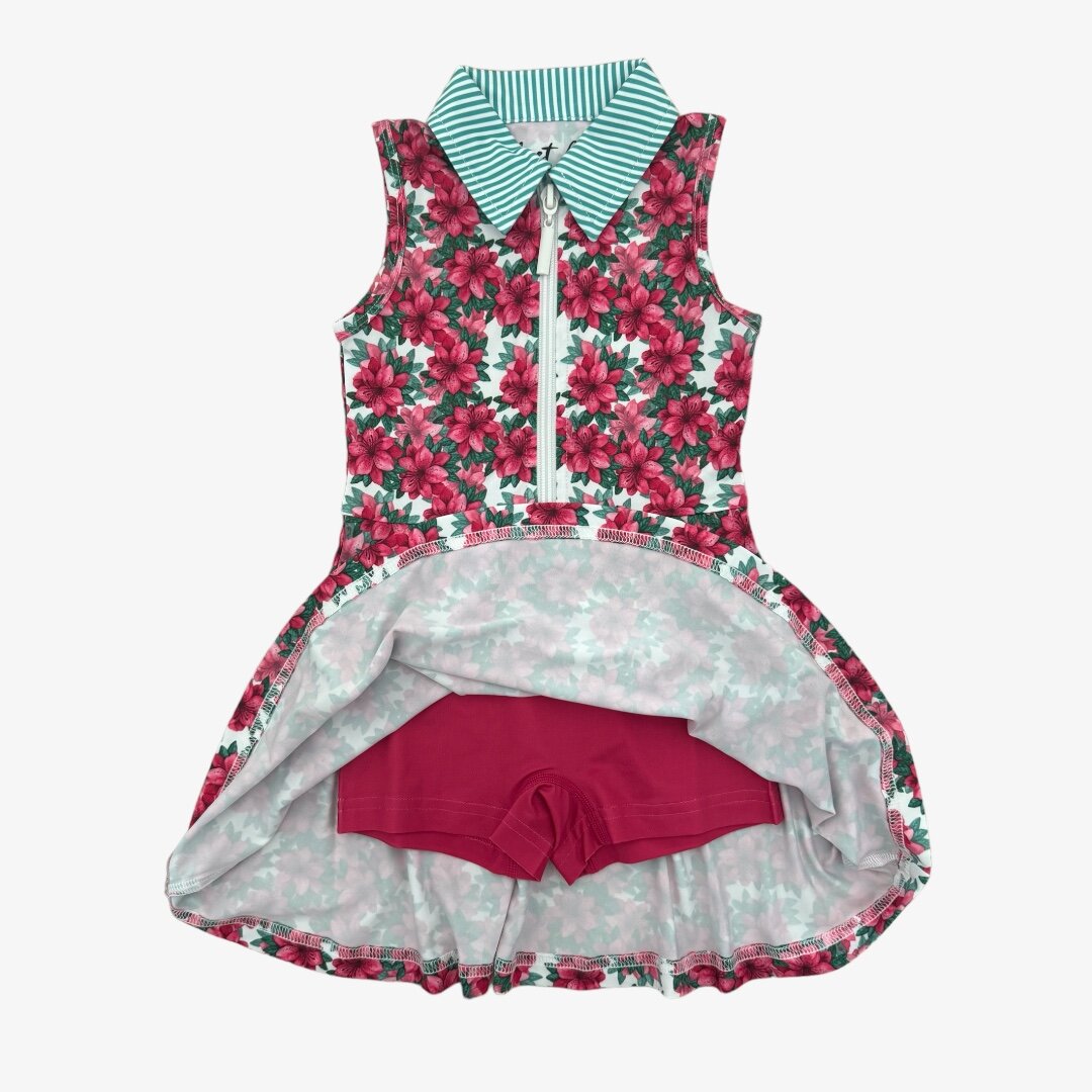 taylor performance dress UPF || azalea blaze - Velvet Fawn