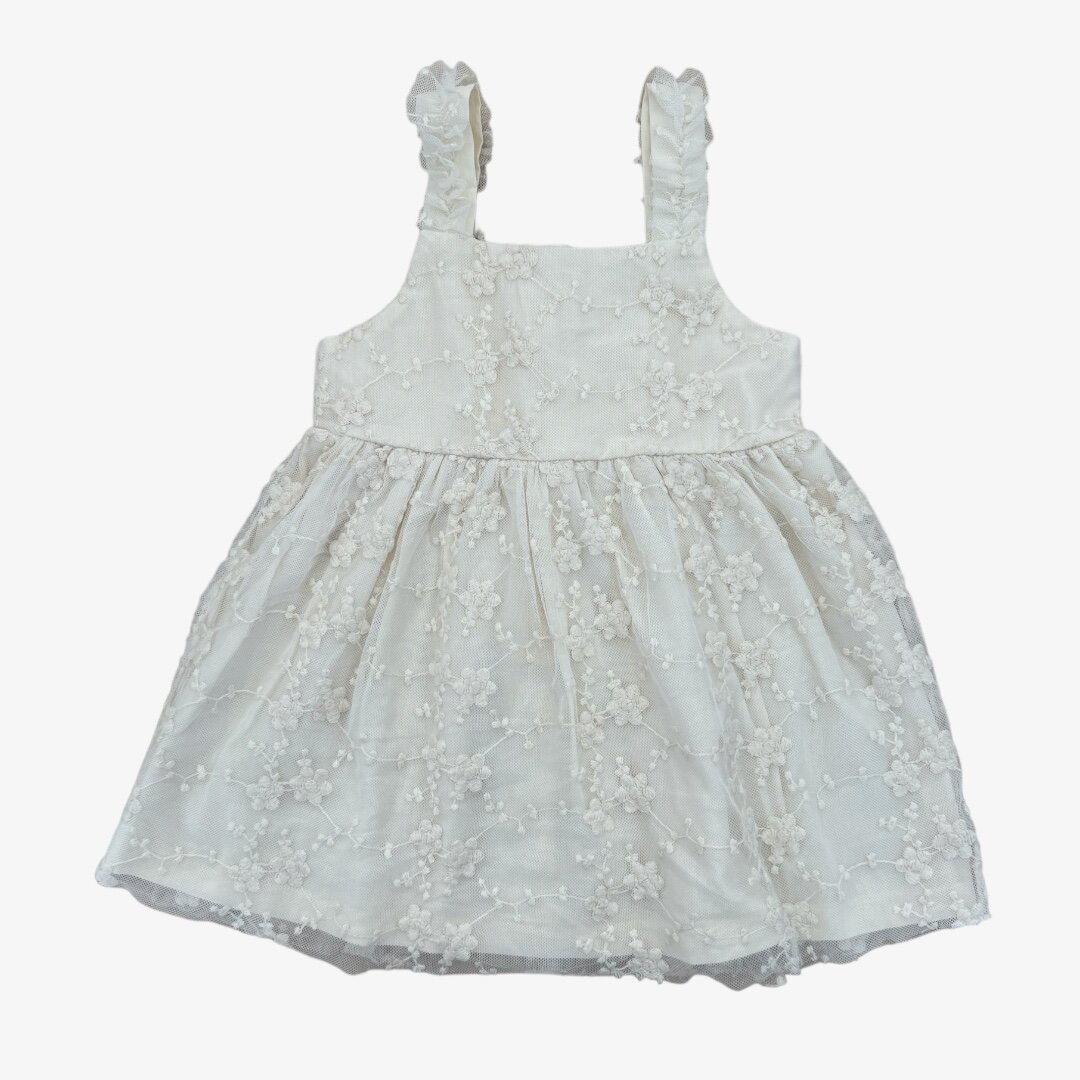 madison dress || coconut cream - Velvet Fawn