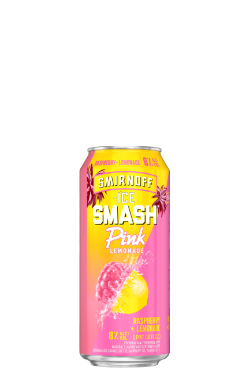 Smirnoff Ice Smash Pink Lemonade 12 x 695ml Case - VIP Bottles Trade